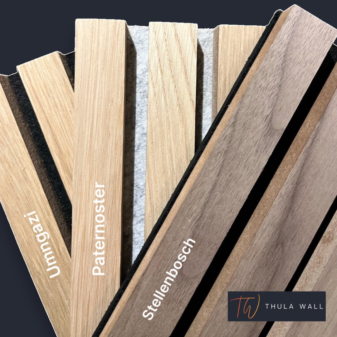 Thula Wall Acoustic Wood Slat Panels for your home