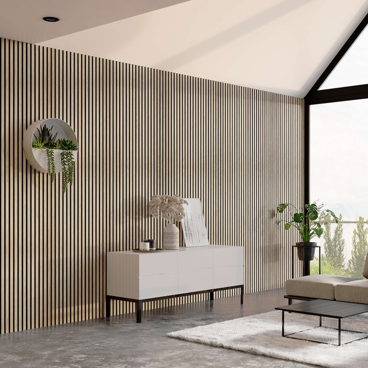 Thula Wall Acoustic Wood Slat Panels for your home